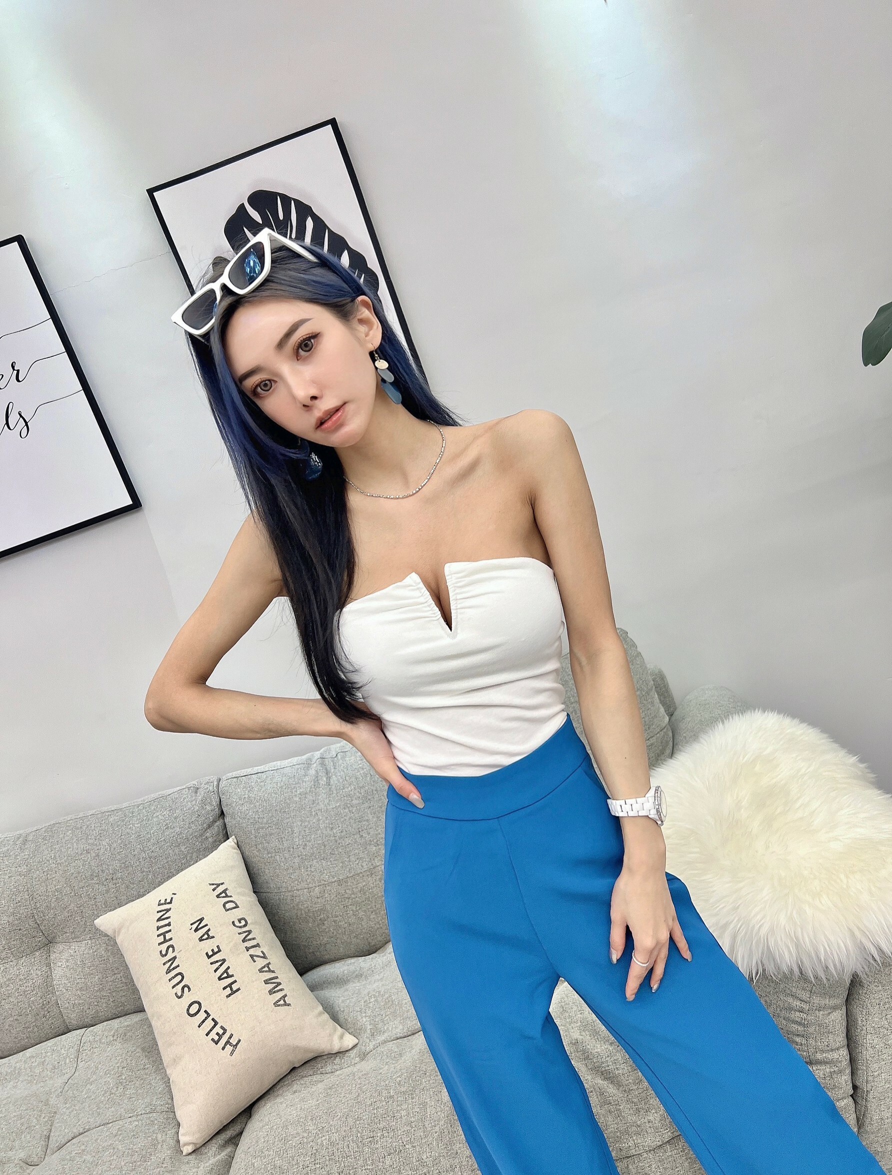 HAVA Sexy girl V鐵絲平口背心 [買一送一]