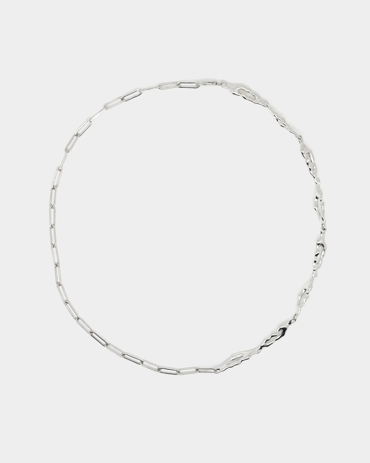 KINKS LAB Chain Necklace - Loop Silver