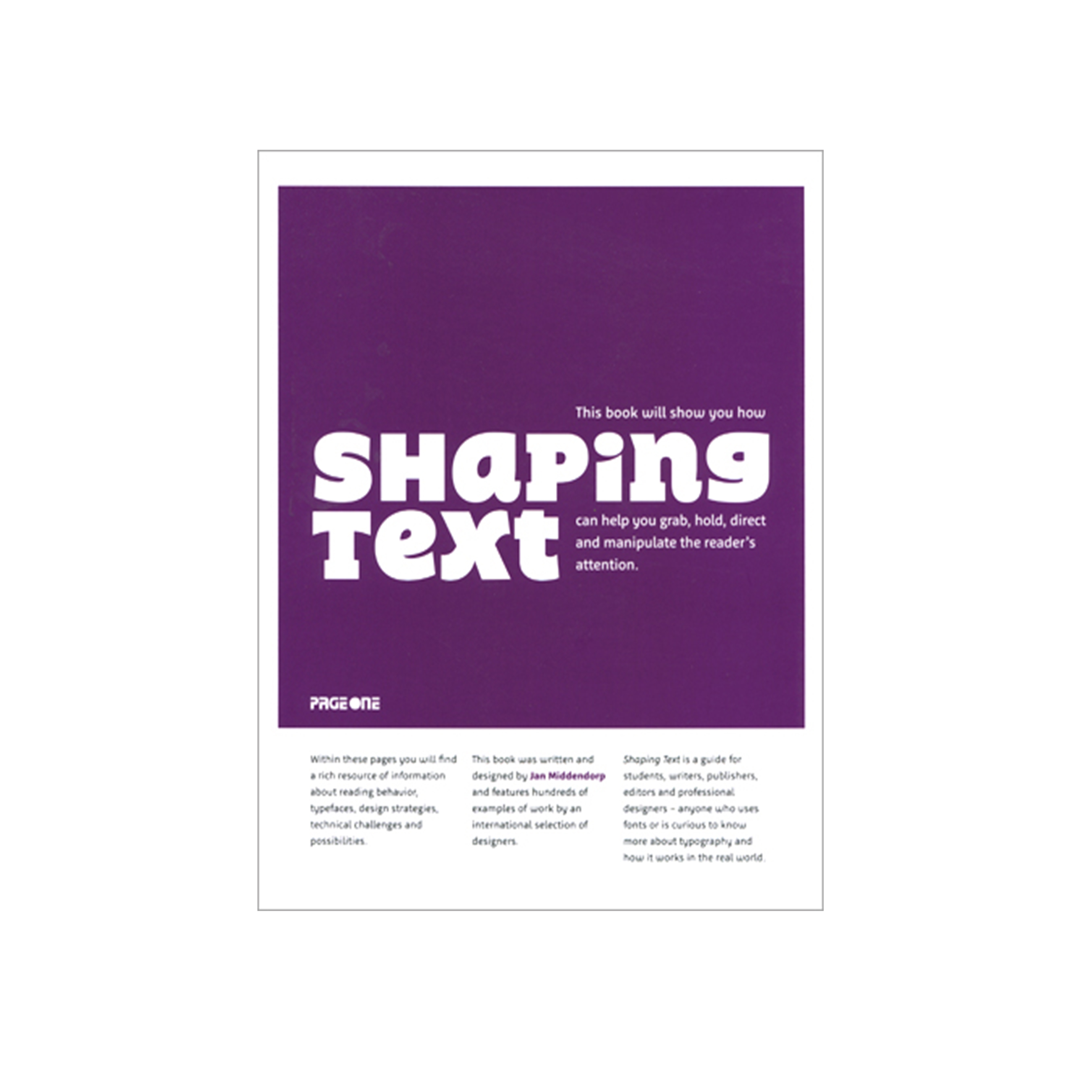 桑格設計書店-SHAPING TEXT