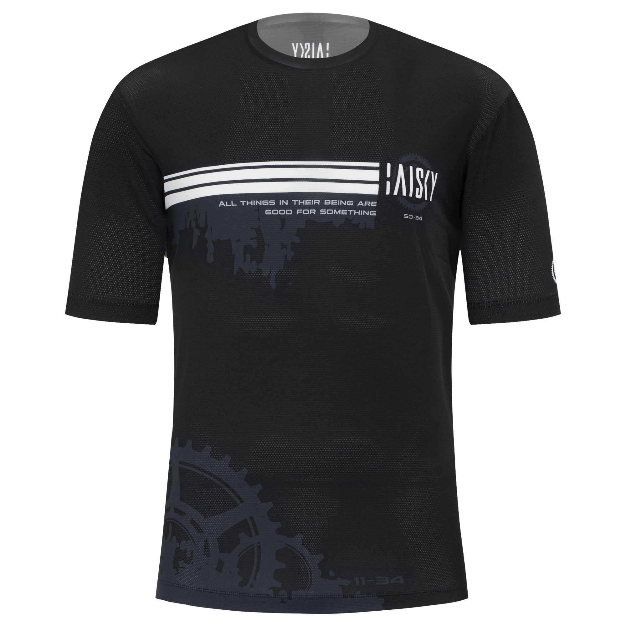 Baisky T恤 GEAR 黑