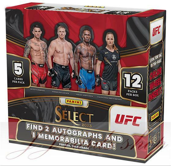 2023 Panini Select UFC HOBBY 精選系列 格鬥拳擊 收藏卡 卡盒