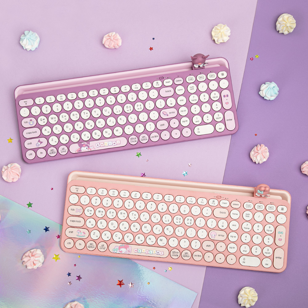 ROYCHE Sanrio Multi Pairing Bluetooth Wireless Keyboard