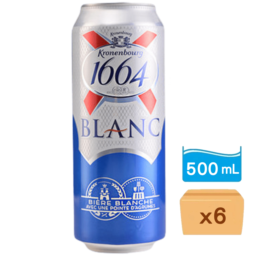 啤酒-1664 Blanc 500ml x 6罐