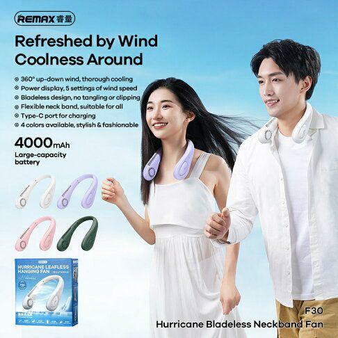 REMAX HURRICANE LEAFLESS HANGING FAN