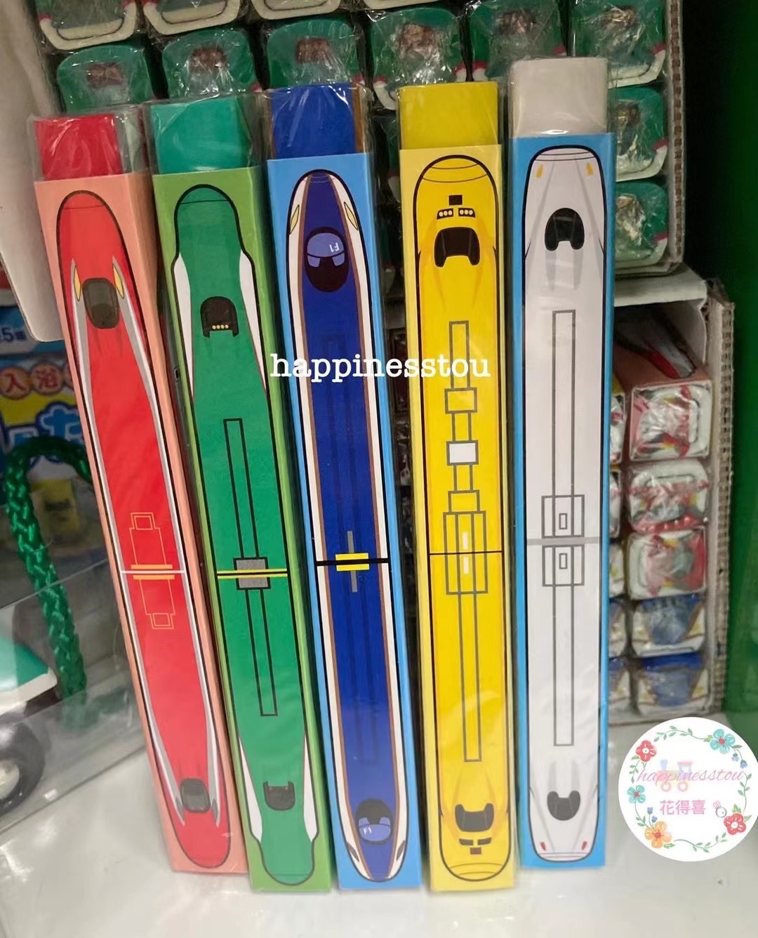 日本直送🇯🇵新幹線擦膠 (E5/E6/E7/923/N700) 🌟現貨🌟 新幹線🚄粉絲必備 5款都