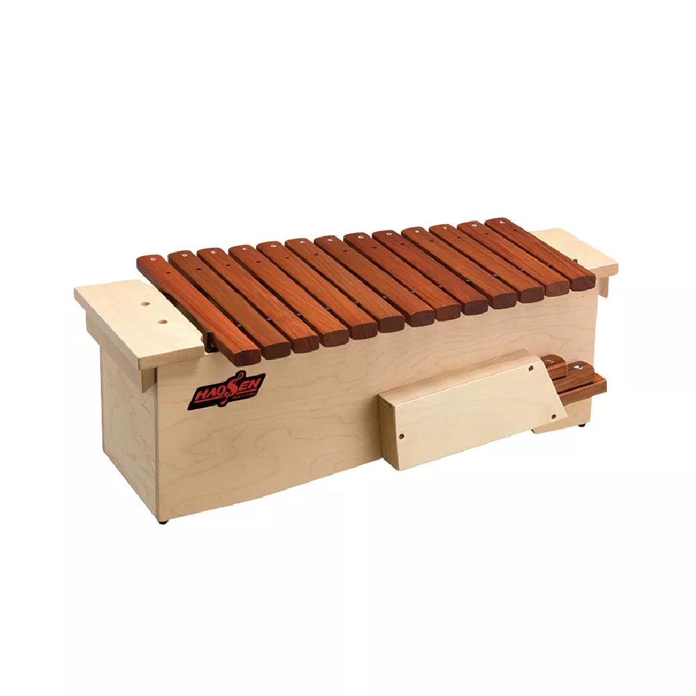 HAOSEN/HXA-16 16音 中音 原木色 箱型木琴