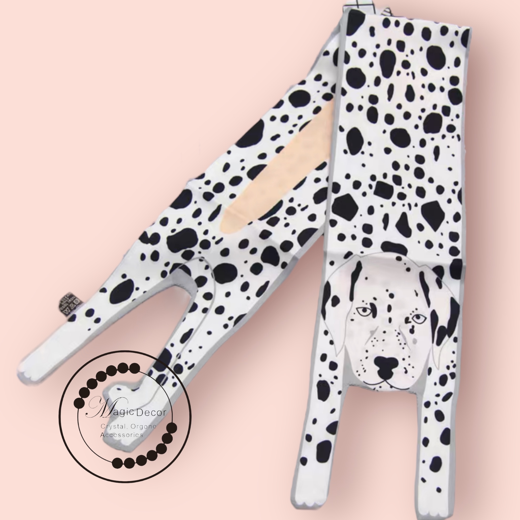 動物 絲巾 Animal Twilly（仿真絲）斑點狗