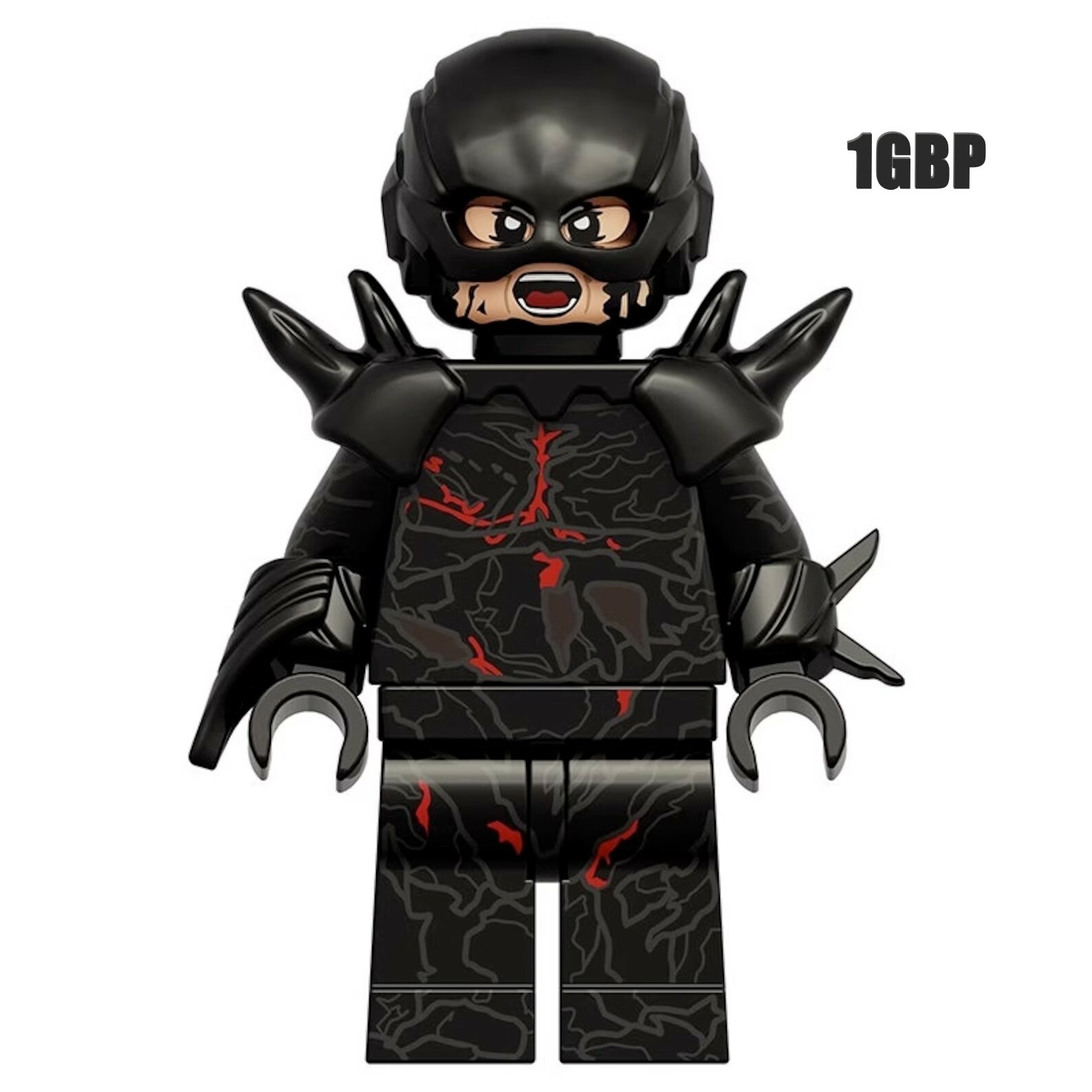 1GBP Black Flash DC SuperHeroes Minifigs Lego XP543