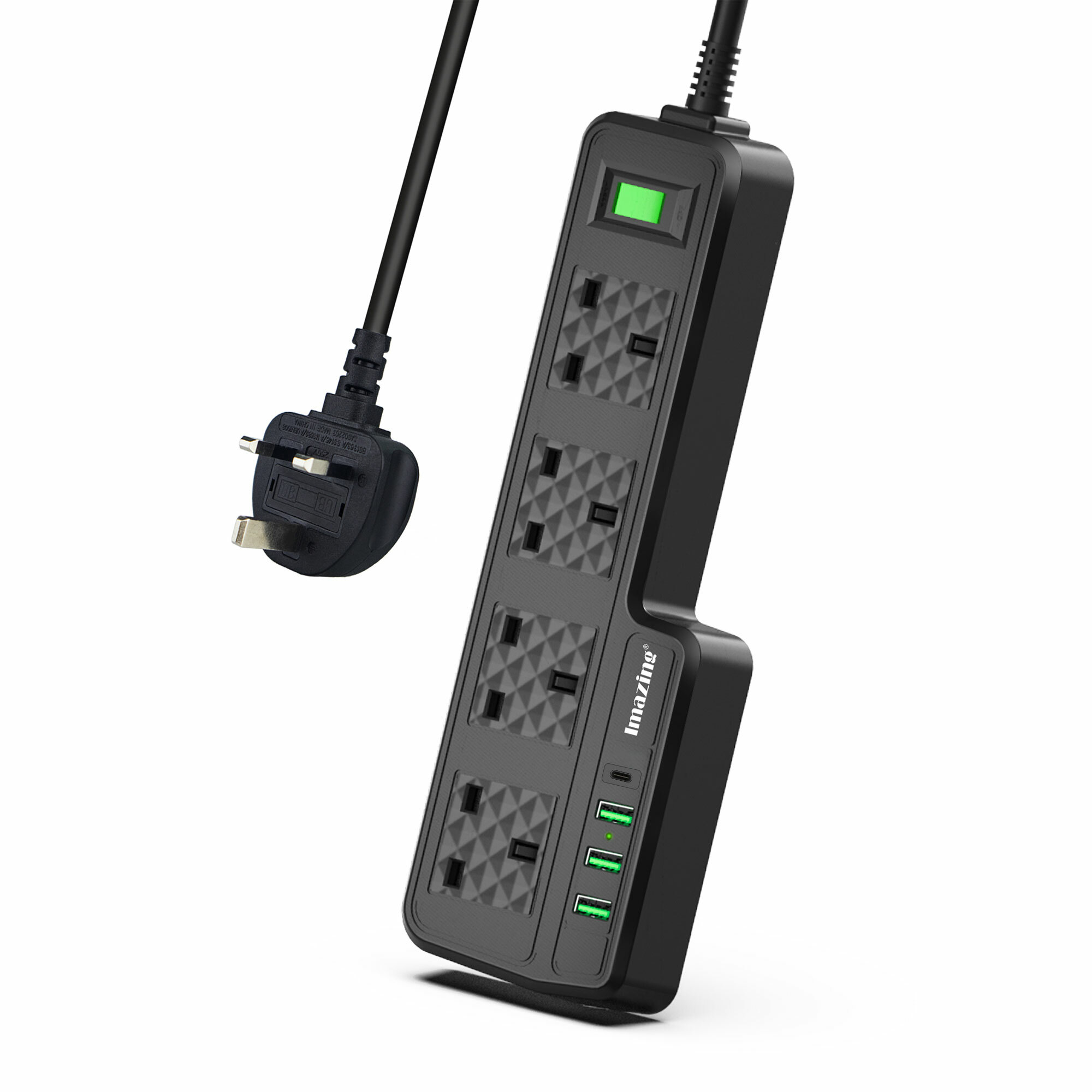 4-bit lightning protection board (USB x 3,TypeC x 1 PD2