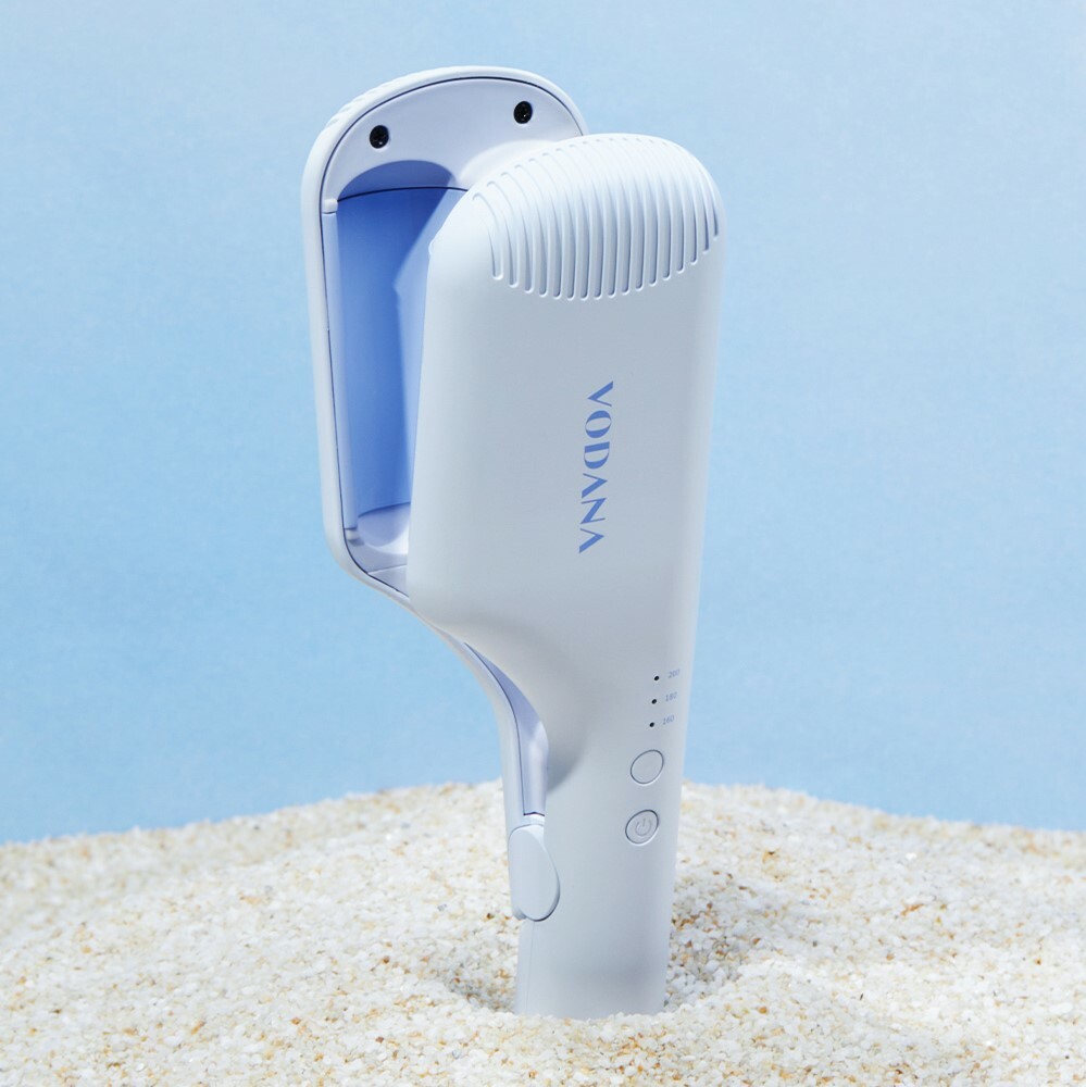 VODANA Compact Wave Iron 迷你曲髮夾 (Powder Blue 32mm)