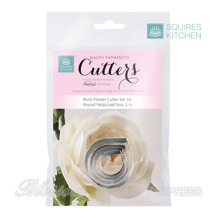 SK Multi Flower Cutter Set 1A (Round 1-4) by Naomi Yama