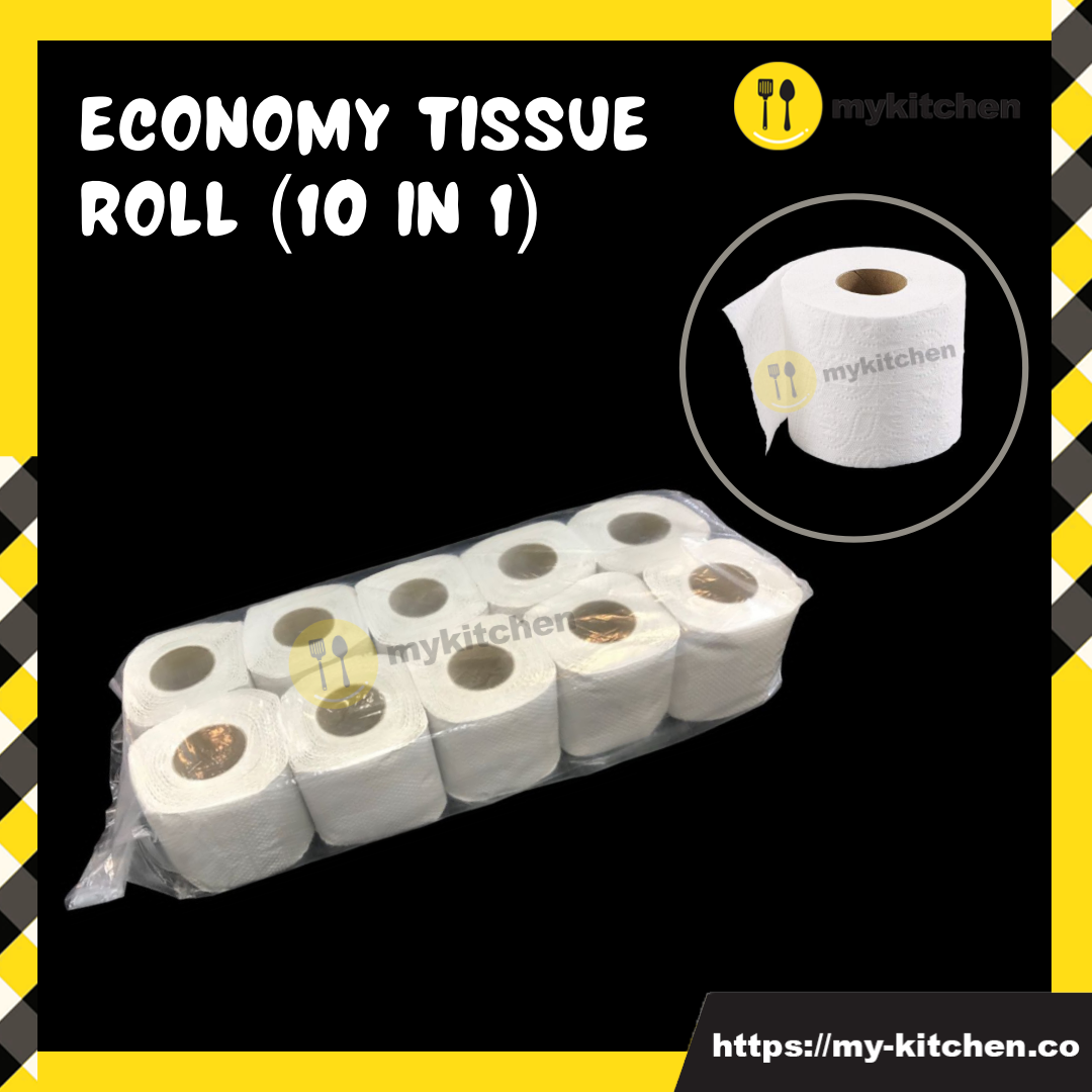 [MY KITCHEN] Economy Tissue Roll Pulp Paper Toilet Pap