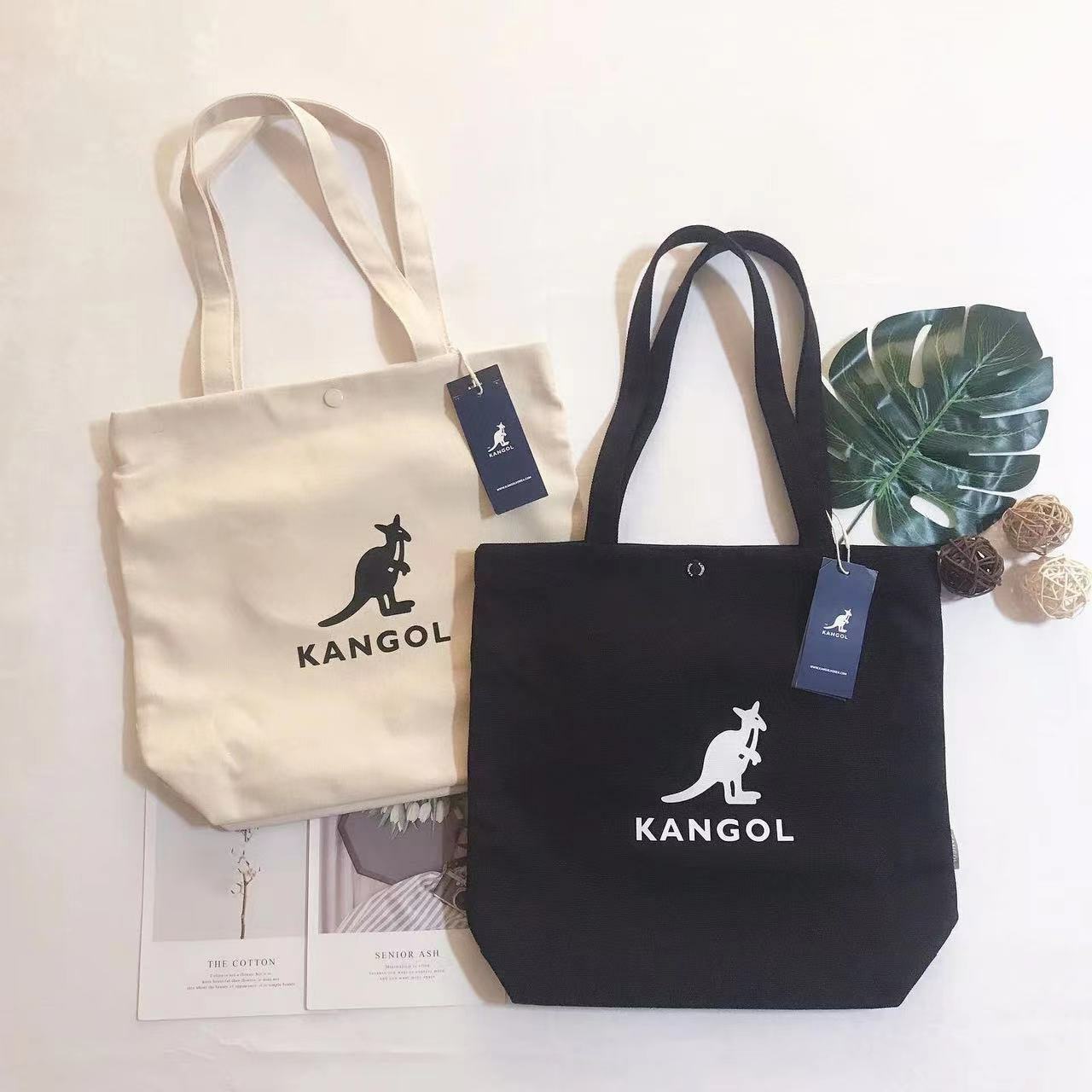 KANGOL LOGO TOTE BAG