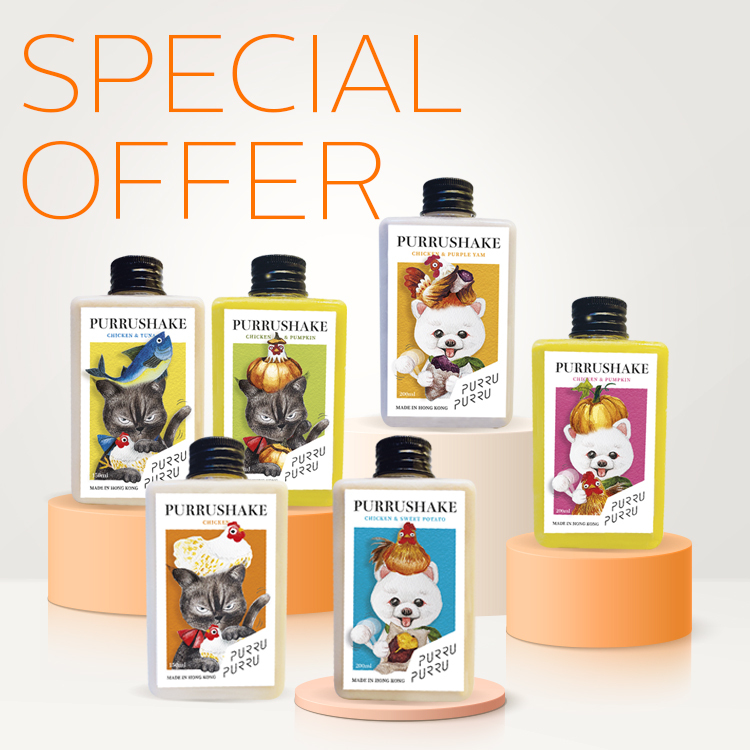 Purru Purru首創寵物補水手搖飲