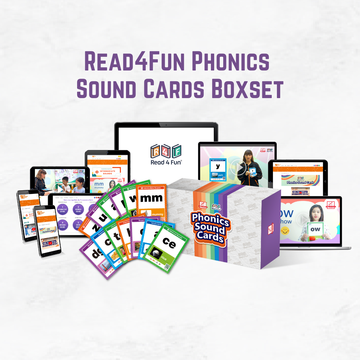 ABC Pathways Group獨創 Read4Fun Phonics Sound Card