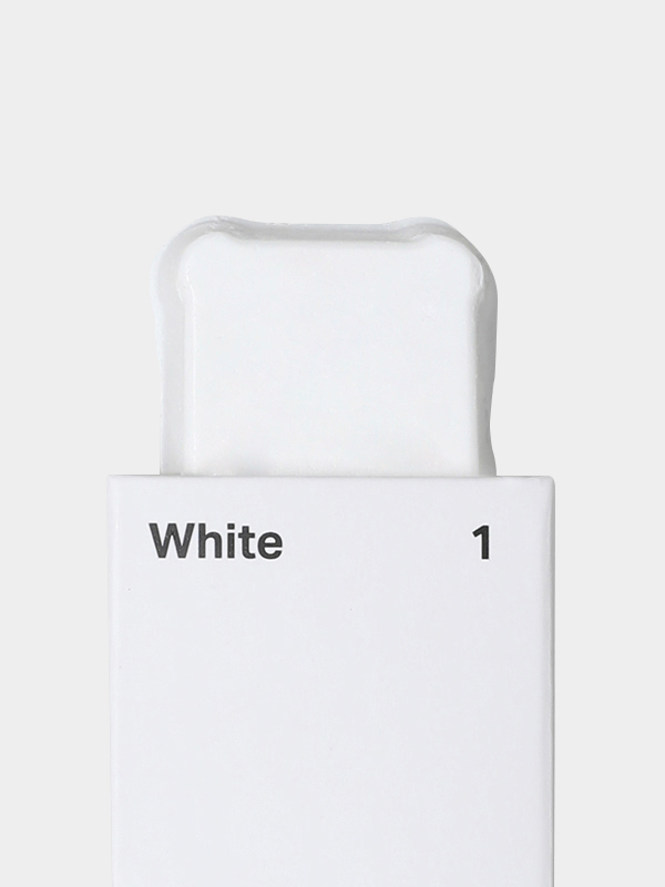 #1 White Color Block (CW)