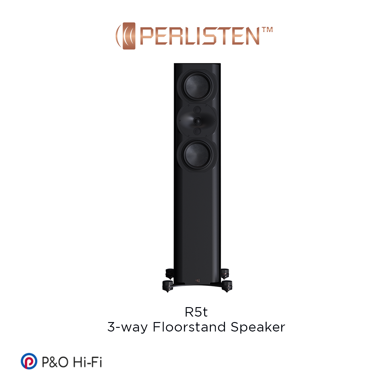 PERLISTEN R5t 3 路分音座地喇叭