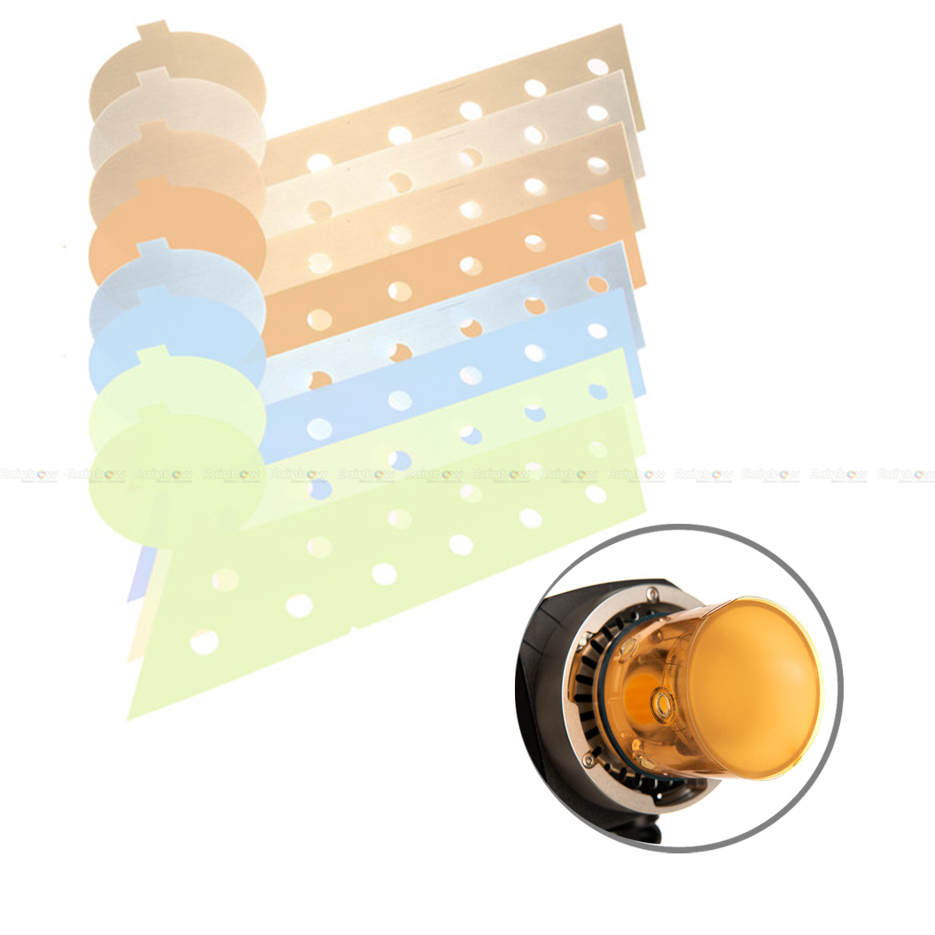 Flashgels Color Correction 色片套裝Godox AD600Pro - Rainbow