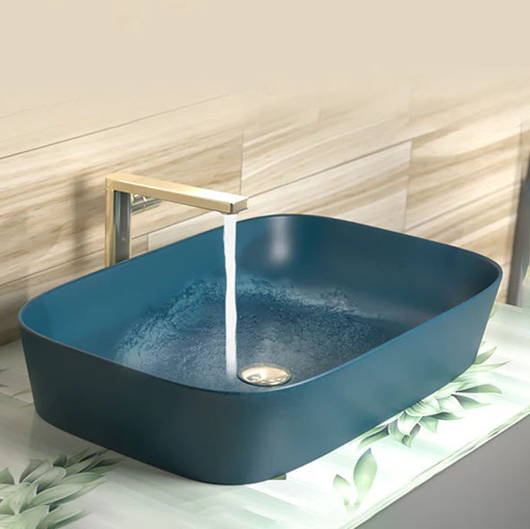 KOHLER Modern Life Edge檯面盆 孔雀藍(60cm) K-21226IN-HP1