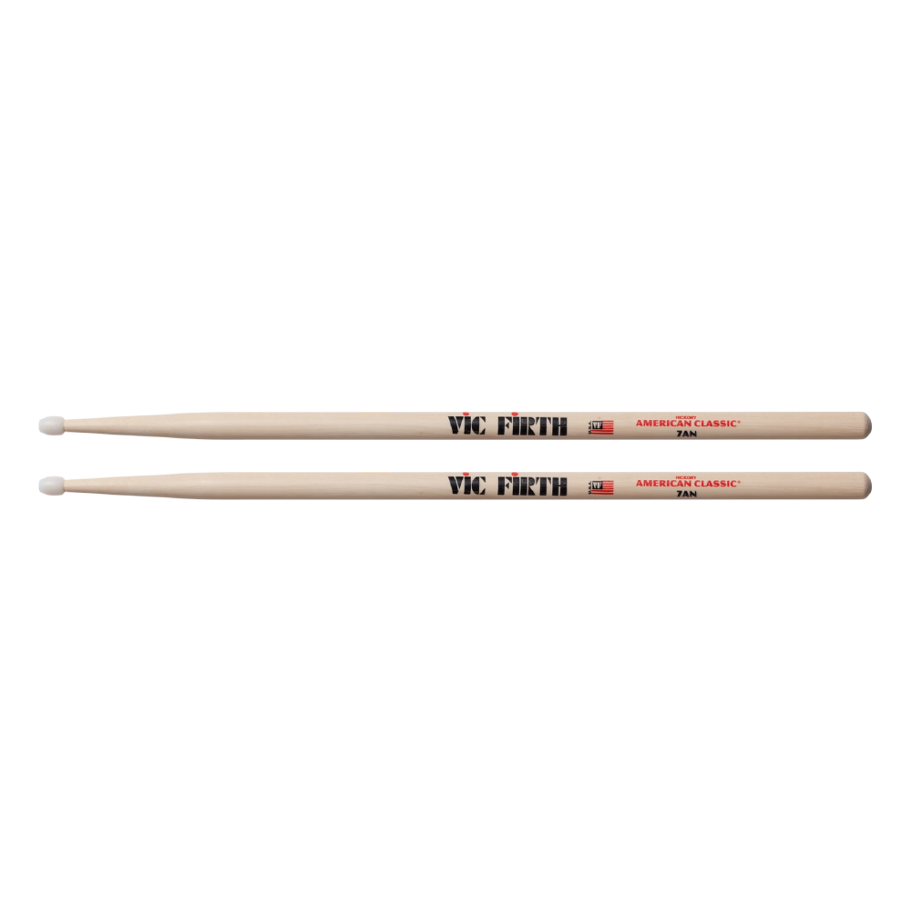 VIC FIRTH / 7AN 山胡桃木 尼龍頭 鼓棒
