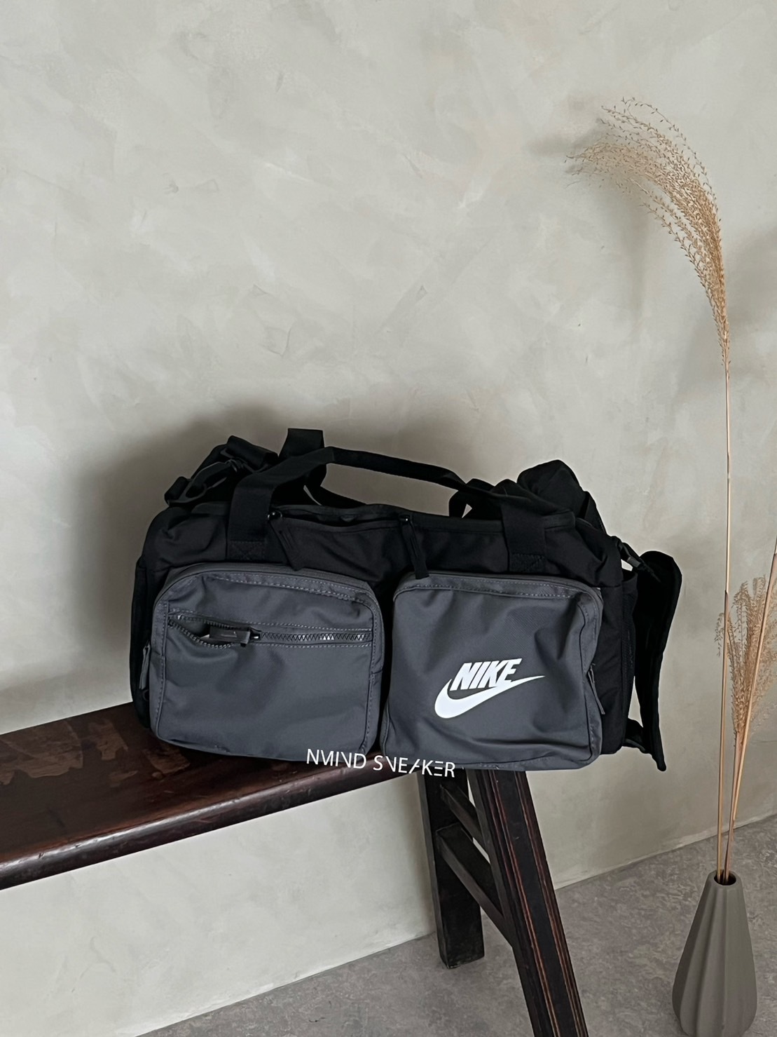 Nike Future Pro Duffle Bag 旅行袋 黑灰