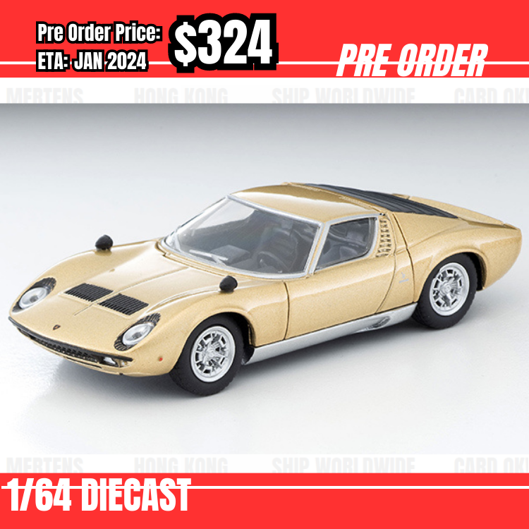 PO-$324 * Tomytec * 1:64 LV Lamborghini Miura S Gold [1