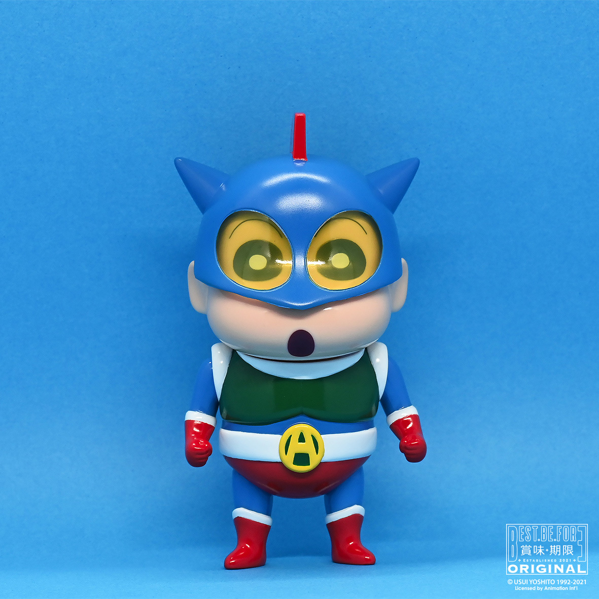 Crayon Shinchan "Action Mask" Costume Ver. Soft Vinyl Figure