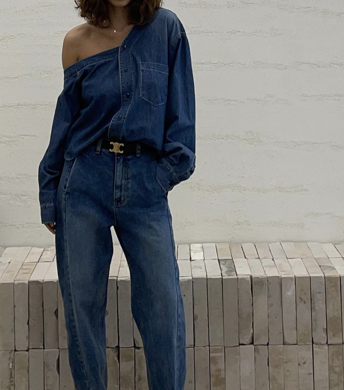 Codie 鴛鴦膊牛仔Top