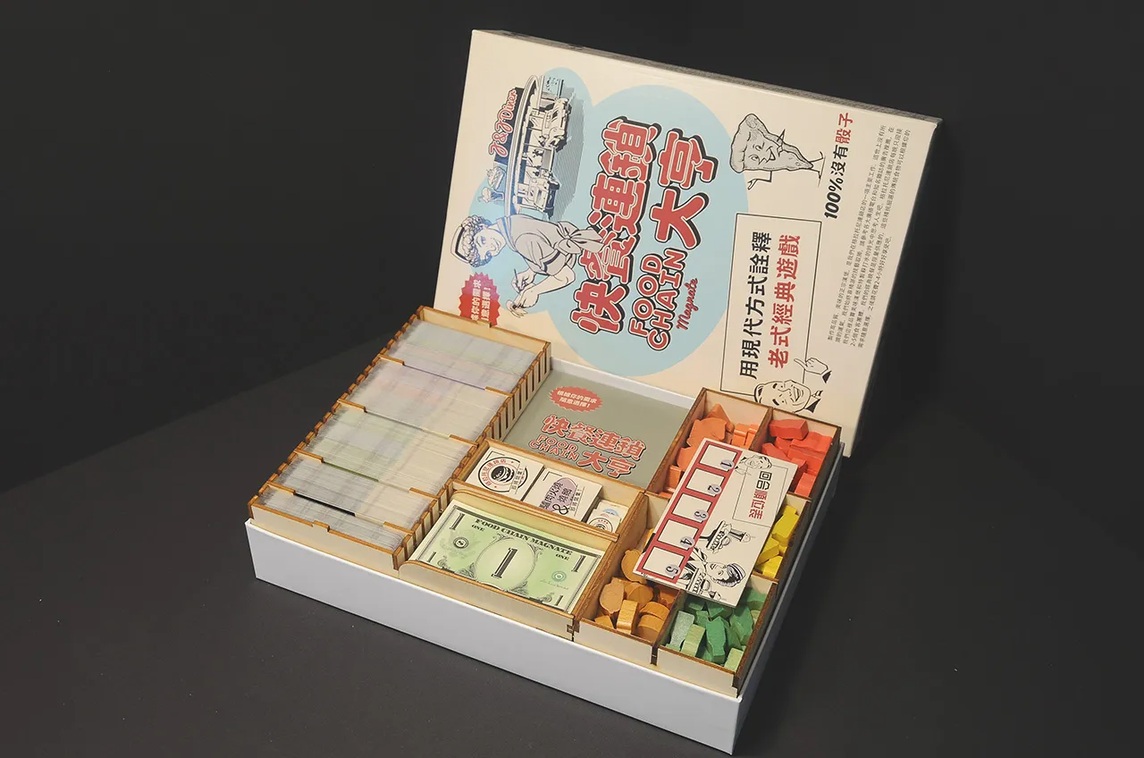 Crowbox Insert - Food Chain Magnate