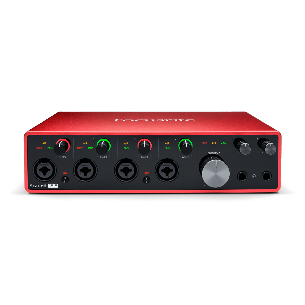 Focusrite / Scarlett 18i8 (第三代)USB2.0錄音介面