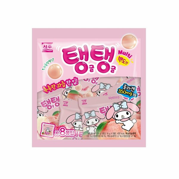 【Seoju/서주】 Melody啫喱糖(白桃味) 1包8個入