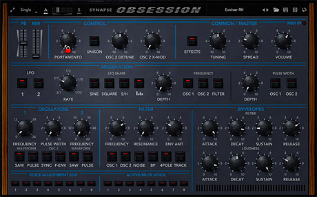 Synapse Audio Obsession (序號下載版)