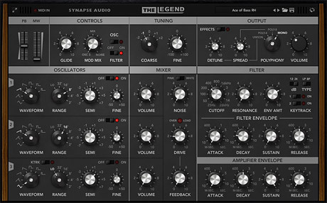 Synapse Audio The Legend (序號下載版)