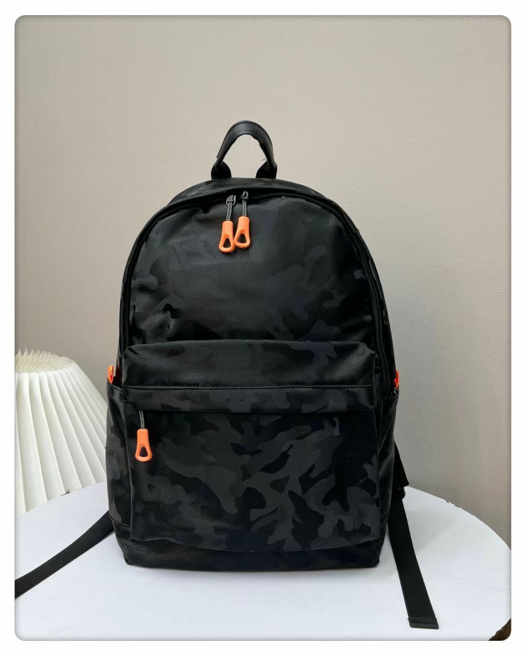 Water-resistant PU Backpack [#SQ1006]