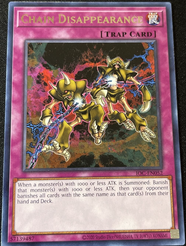 IOC-EN052 Chain Disappearance