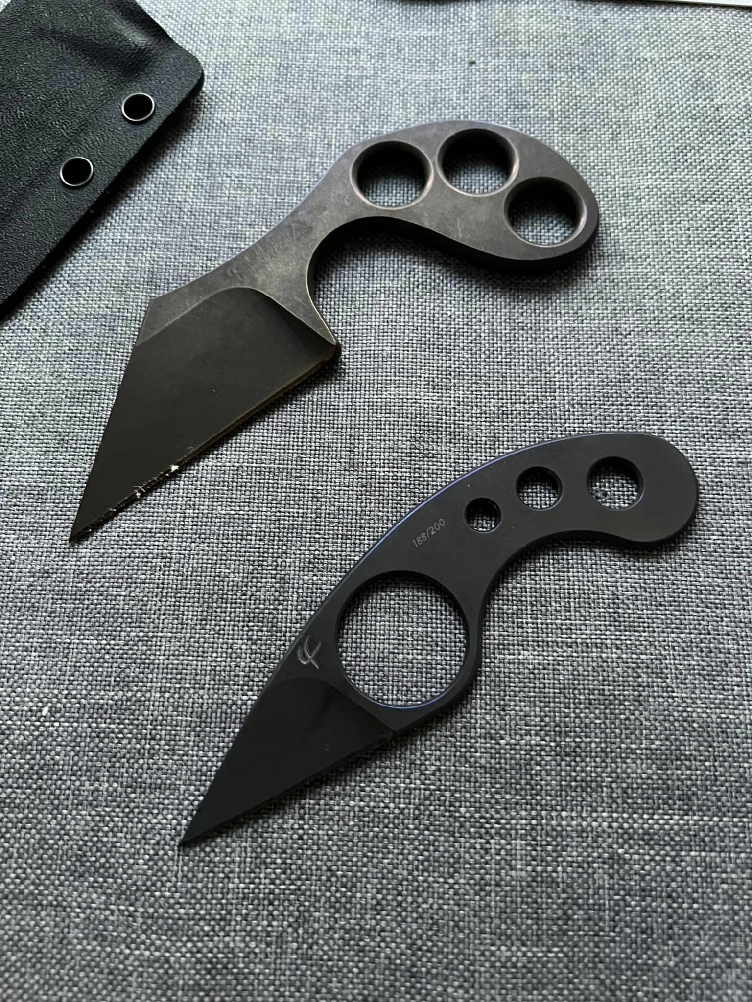Fred Perrin Titanium Neck Knife