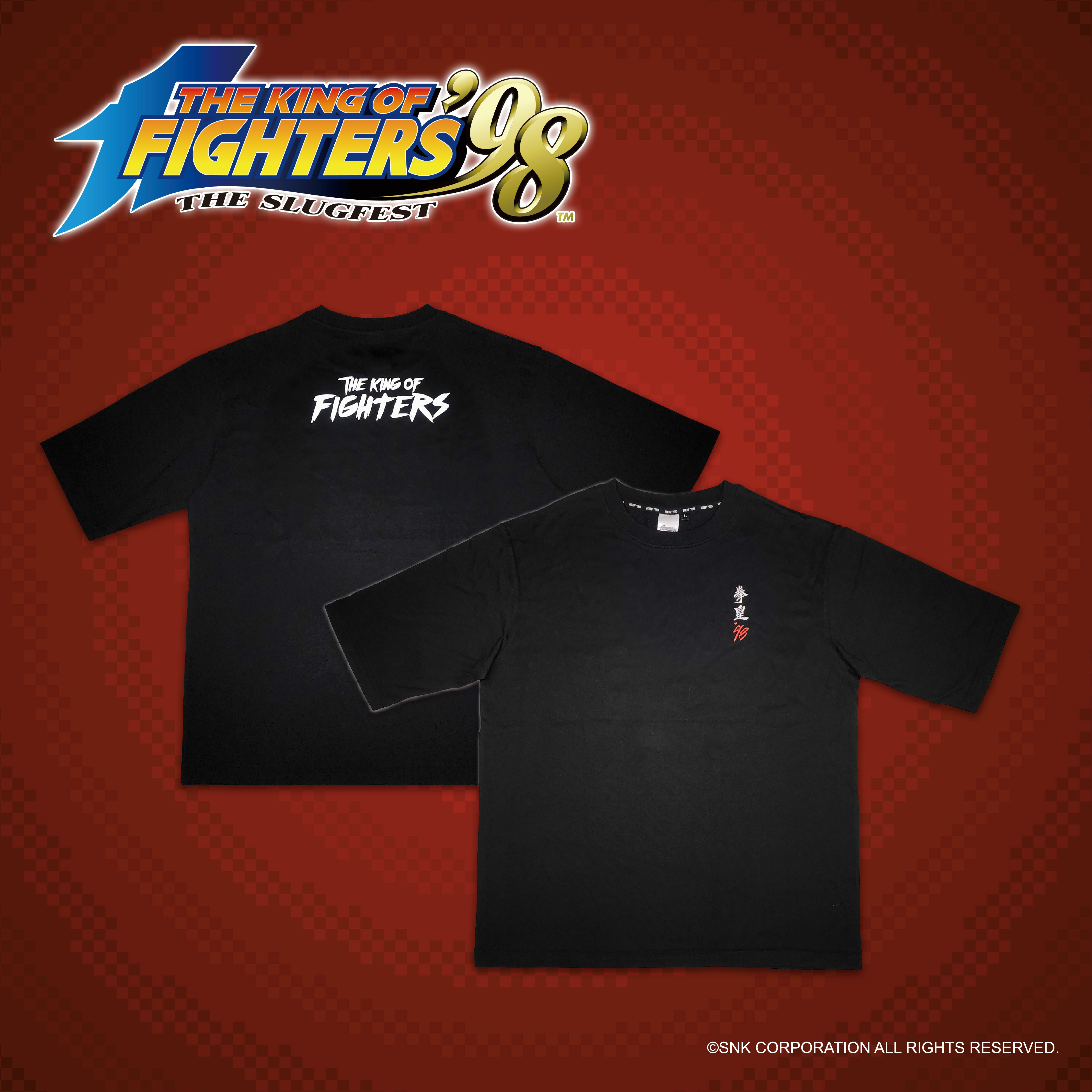 KOF '98-短袖T-shirt-98款-黑