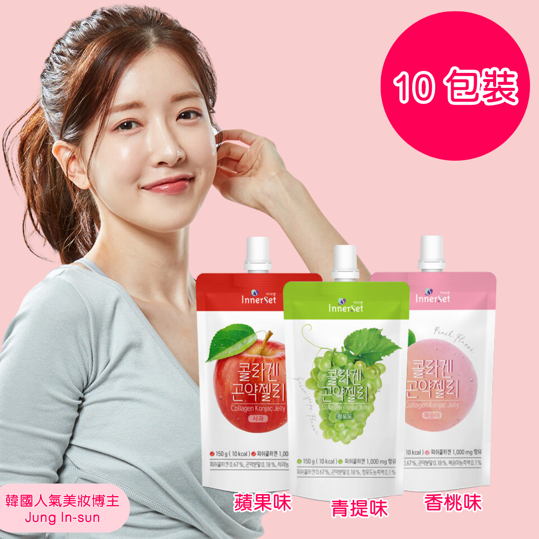 INNERSET Slimming Collagen Beauty Konjac jelly (PEACH