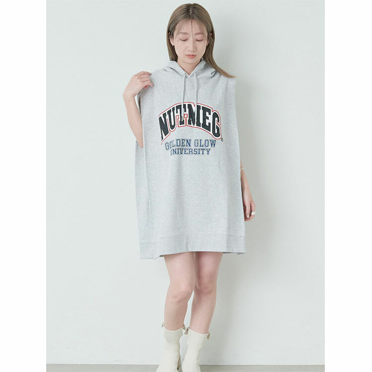 【SNIDEL】“NUTMEG” 無袖連衣裙 SWCO232021