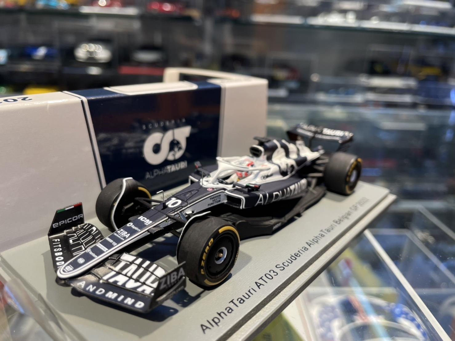 Spark S8544 AlphaTauri AT03 #10 Belgian GP 2022 1/43