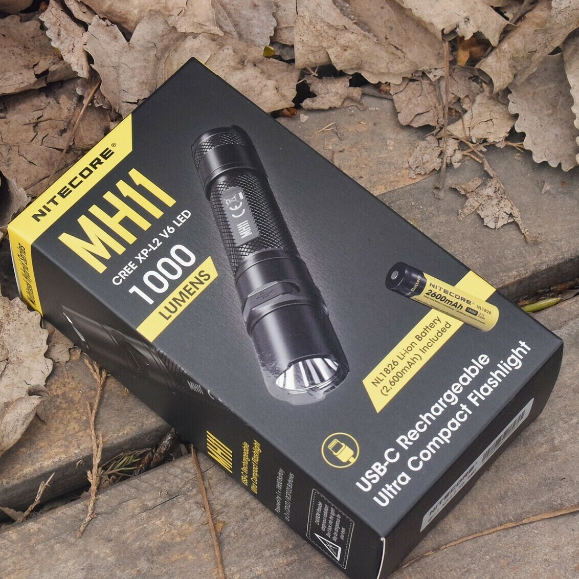 Nitecore MH11 Cree XP-L2 V6 1000lm USB-C電筒