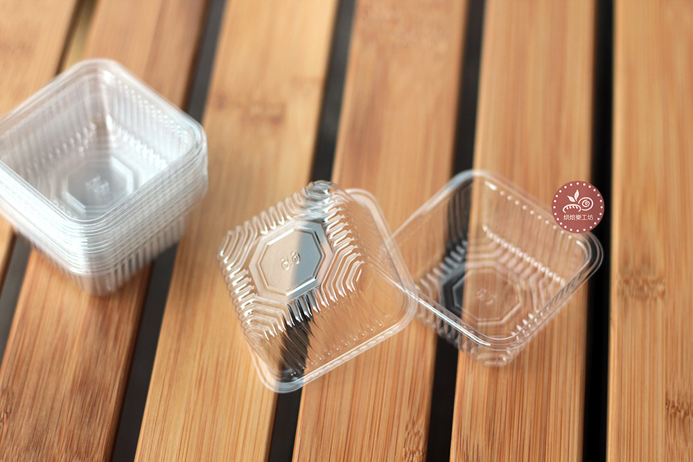 Plastic liner/case_Square plastic case 6.7cm_about 50pc