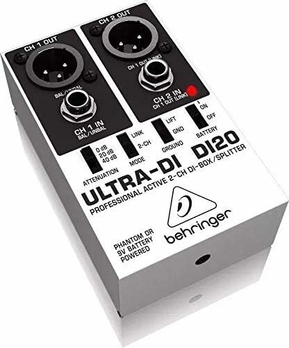 Behringer ULTRA-DI DI20 Professional Active 2-Channel D