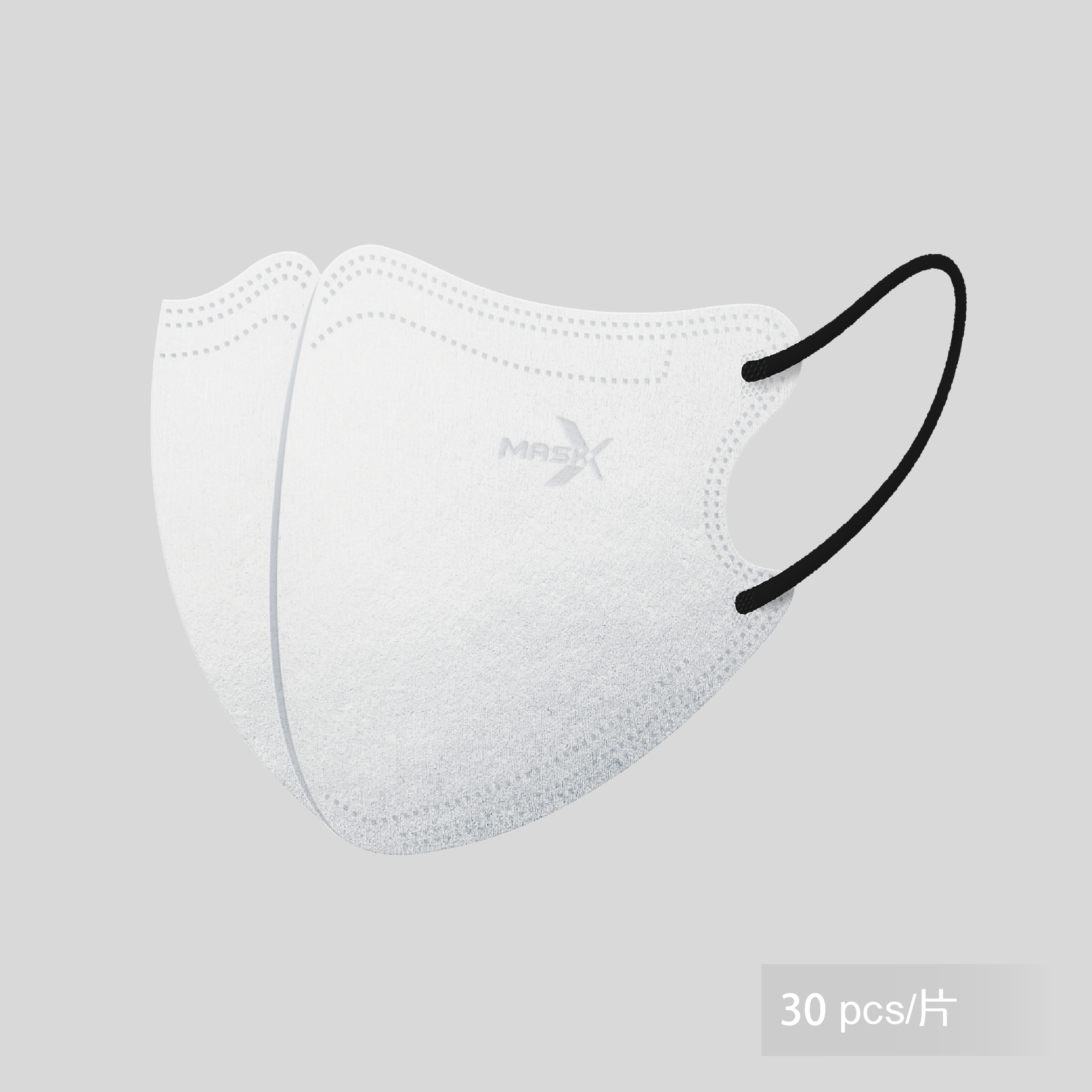 99 3D Kids Mask - Modern Collection - Modern Black (30p