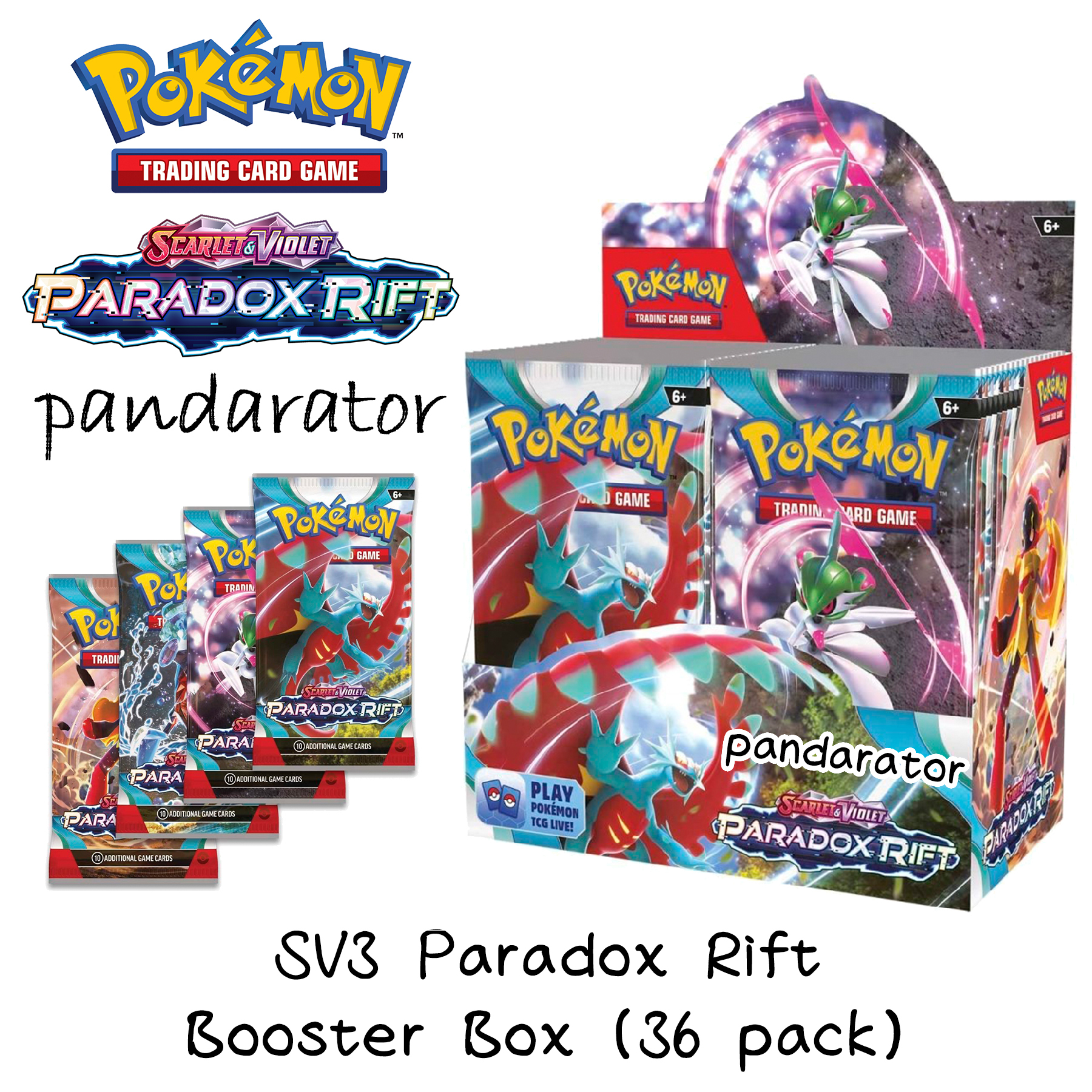 SV4 Paradox Rift Booster Box 原盒 (36 pack)