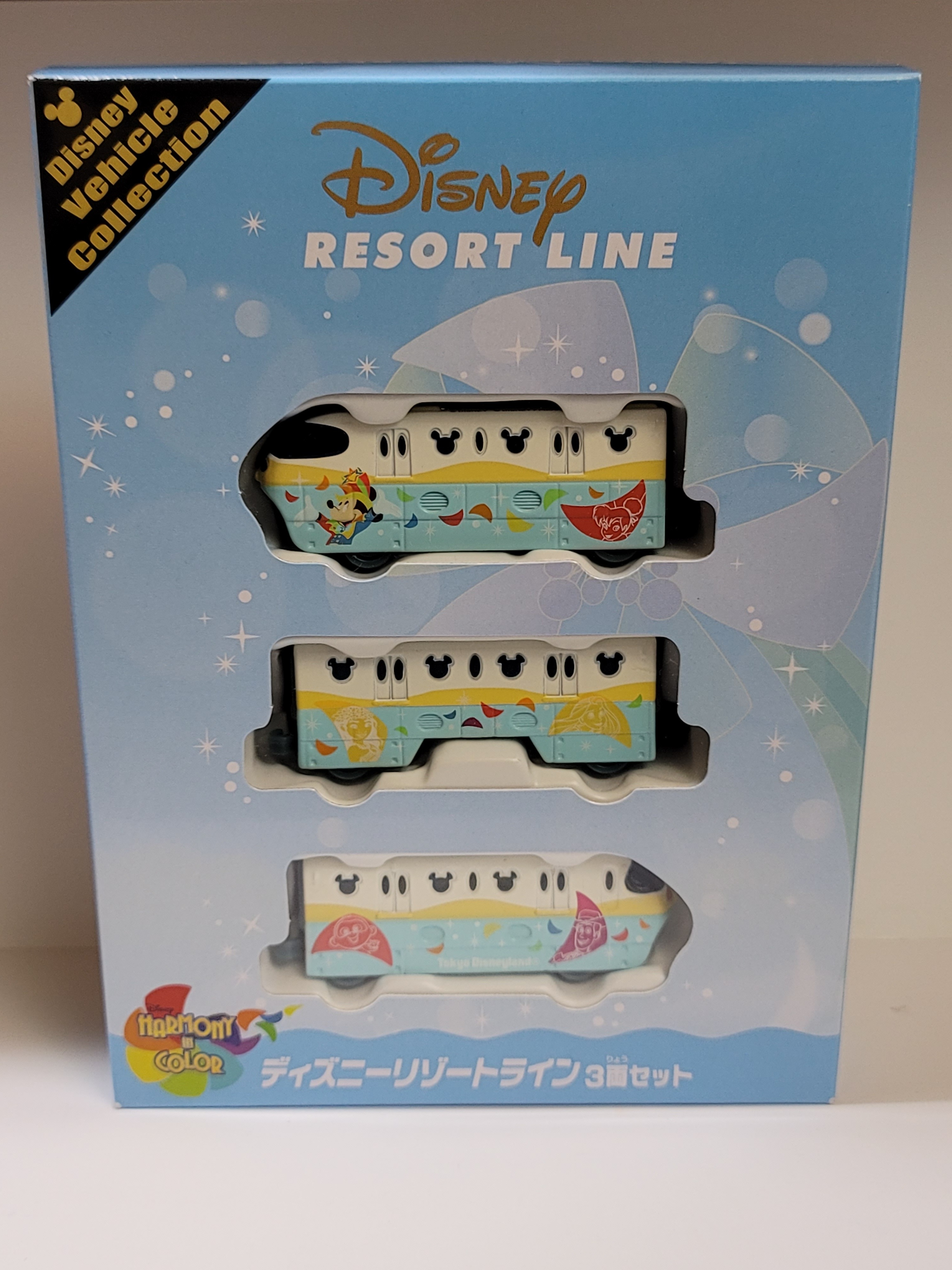 Tomica Tokyo Disney Resort Disney Resort Line Set Harm