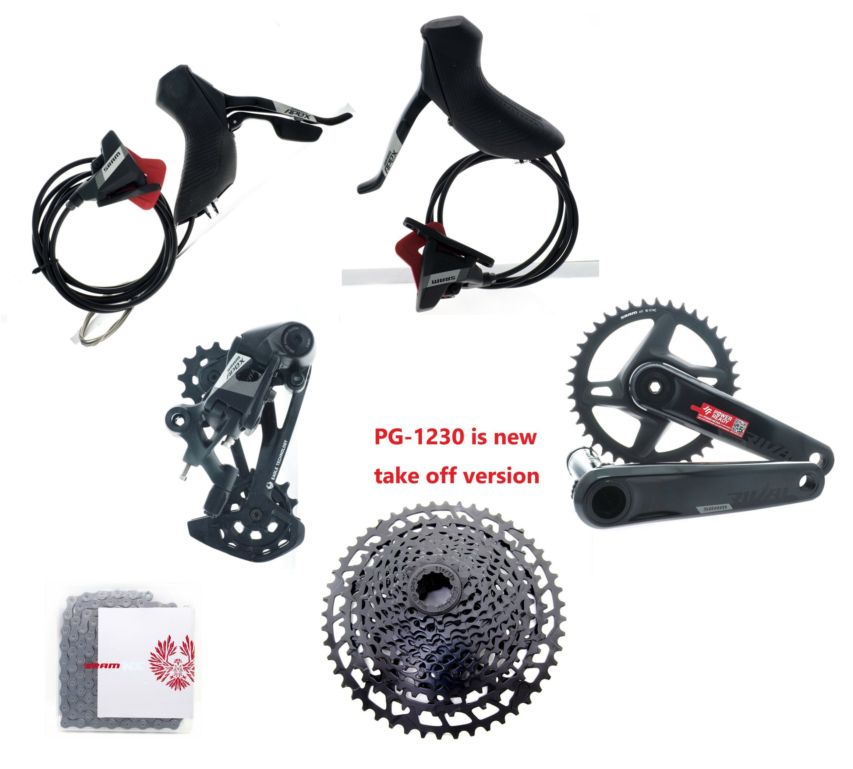 SRAM APEX 1x12 Eagle Mechanical Shifter/Rear Derailleur