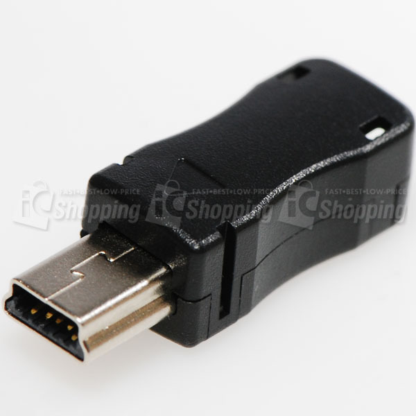 MINI USB 5P 公座(附塑膠殼)