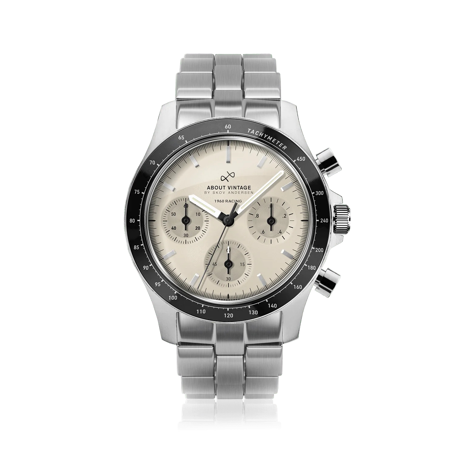 1960 Racing Chronograph Off White|The Watchdrobe