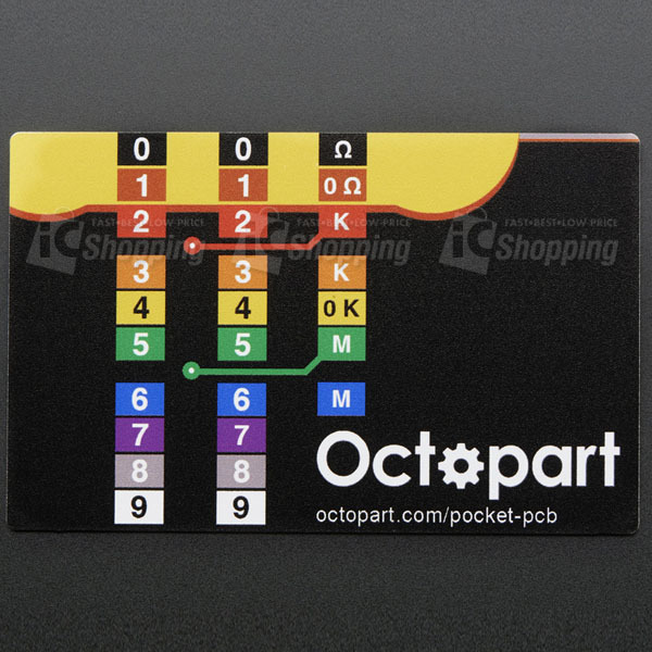 Octopart Pocket Electronics Reference PCB【限量】